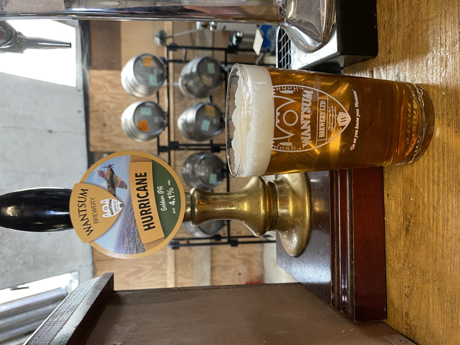 Hurricane - 4.5% IPA 20 Litre Polypin - Wantsum Brewery